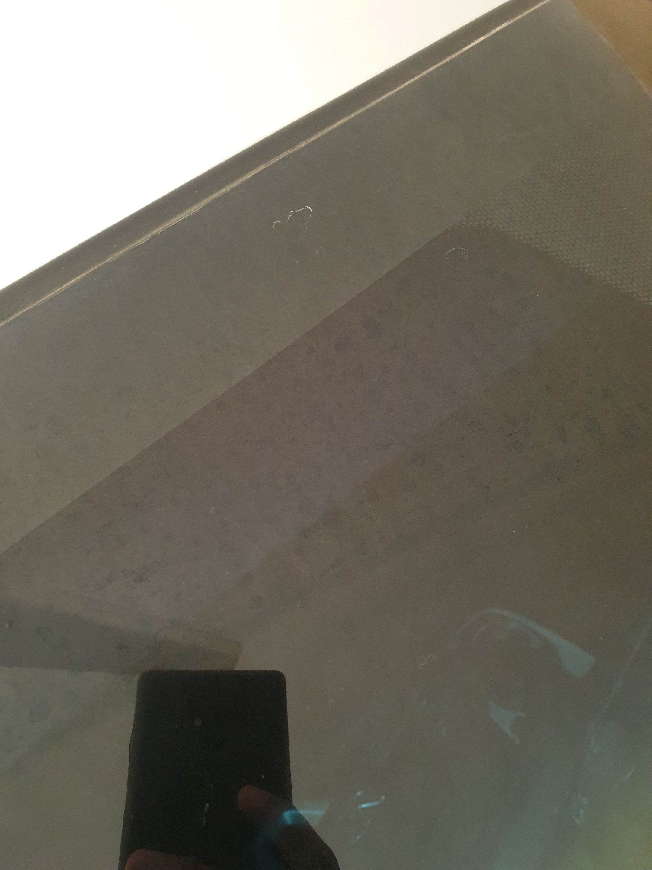 How to remove these water marks? I have used glass cleaner as well but ...